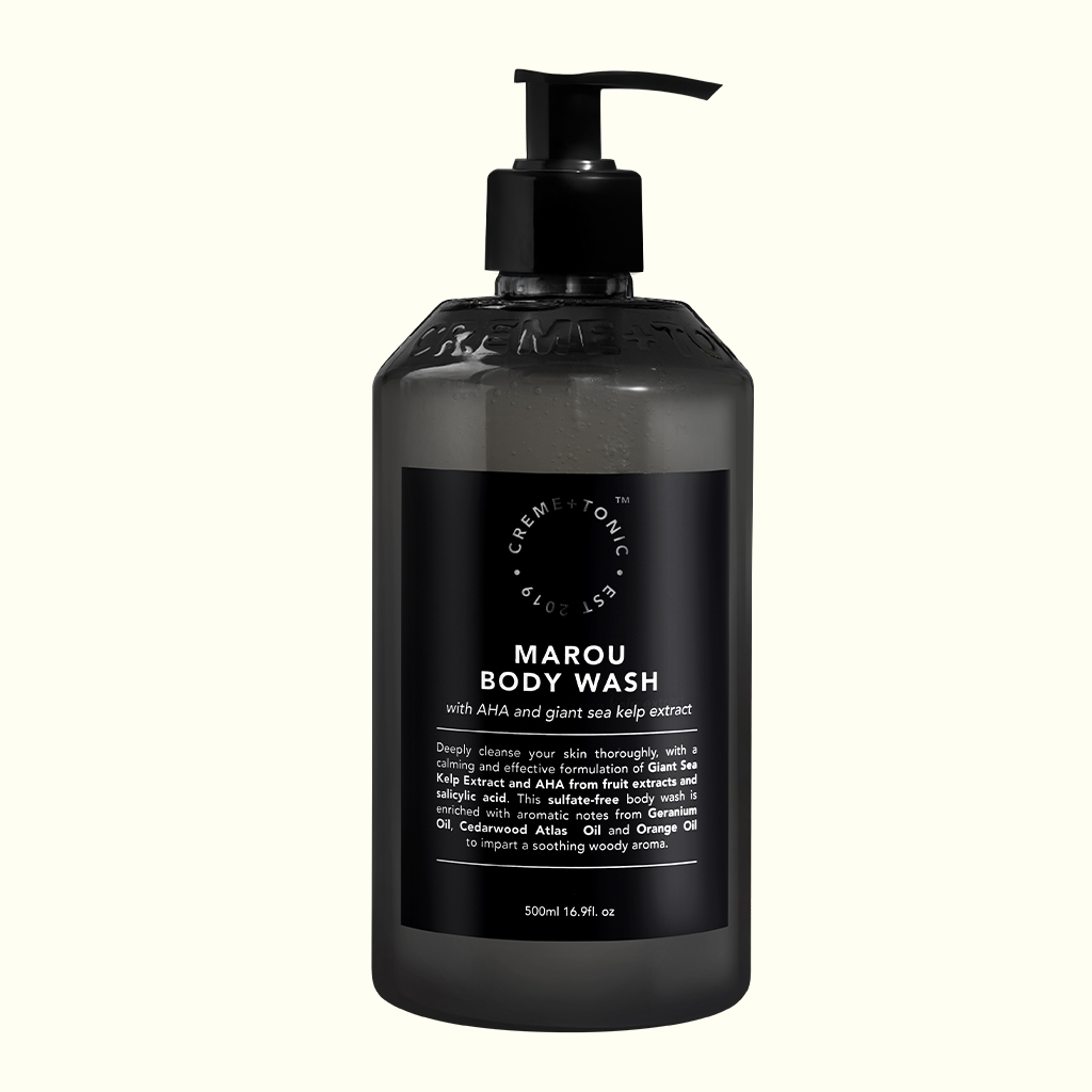 MAROU AHA Firming Body Wash – Creme and Tonic