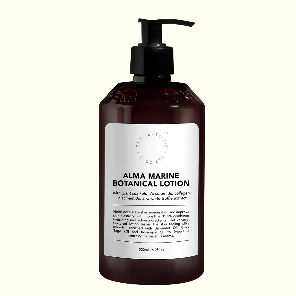 ALMA Marine Botanical Lotion – Creme and Tonic